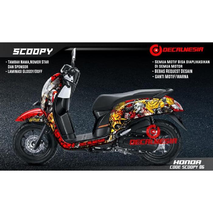 Honda New Scoopy Modifikasi