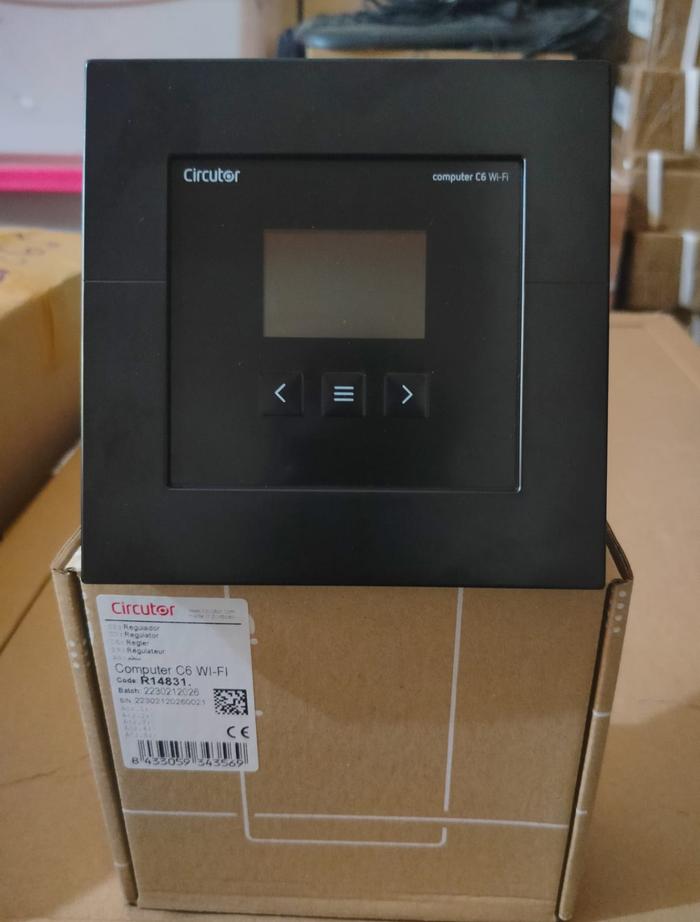 Jual Power Factor Regulator Computer C6 Wifi Circutor 6 Step - Kota ...