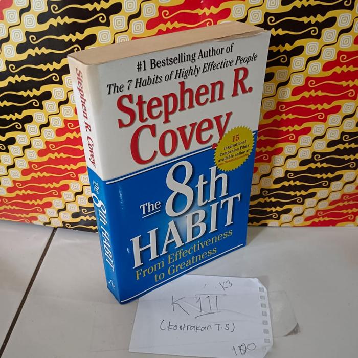 Jual the 8 th habit stephen R covey - Kota Depok - homebooks | Tokopedia