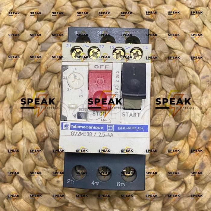 Jual MOTOR PROTACTION CIRCUIT BREAKER TELEMECANIQUE GV2ME08 2.5-4 Amp ...