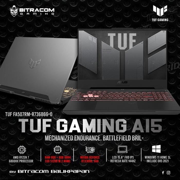 Jual Asus TUF FA507RM-R736B6G-O Ryzen 7-6800HX - RAM 16GB - RTX 3060 ...