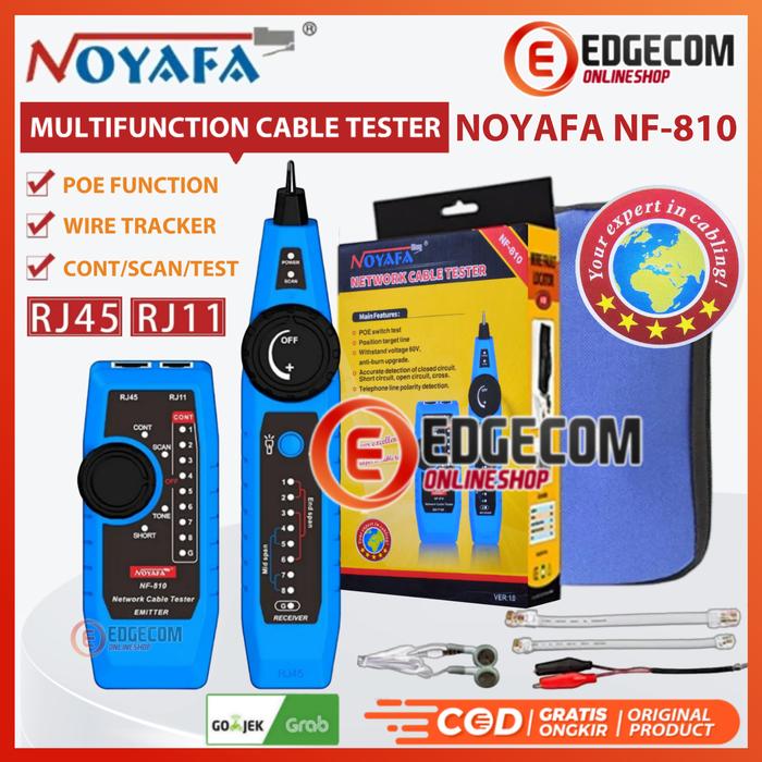 Jual Noyafa NF-810 Kabel Network LAN Tester & Tracker Cable Scanning ...
