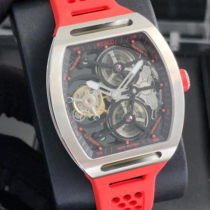 Jual Jam Tangan Zeroo Time T4 Fully skeleton Tourbillon Movement - Kota ...