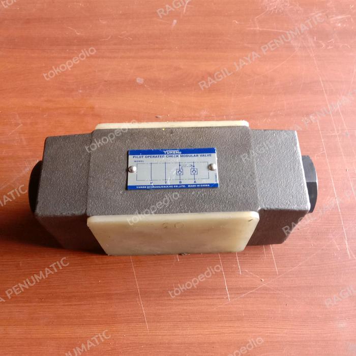 Jual PILOT OPERATED CHECK MODULAR VALVE YUKEN MPW-03-2-20 - Jakarta ...
