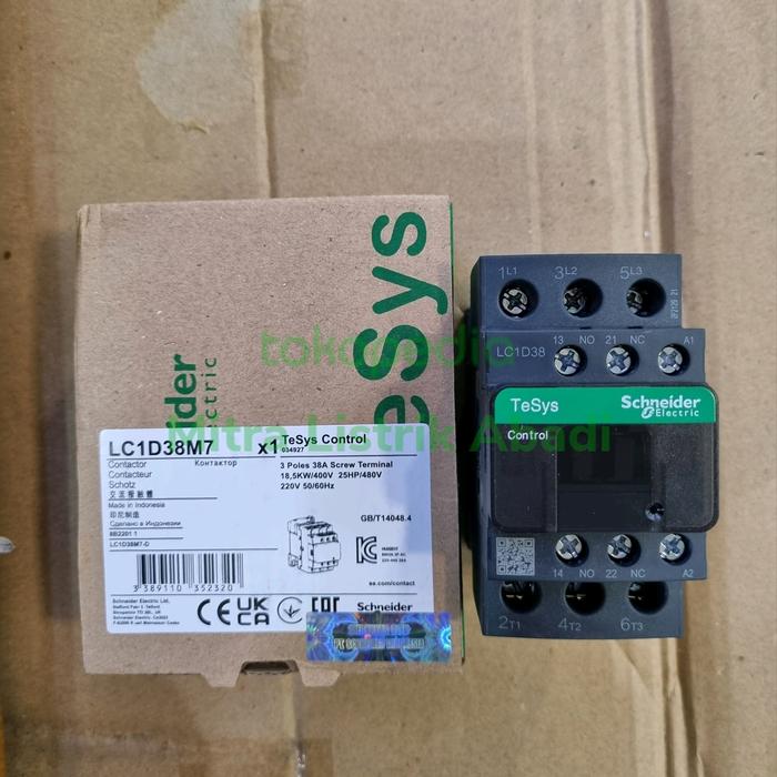 Jual KONTAKTOR SCHNEIDER LC1D38M7 220V ORIGINAL - Jakarta Pusat - Mitra ...