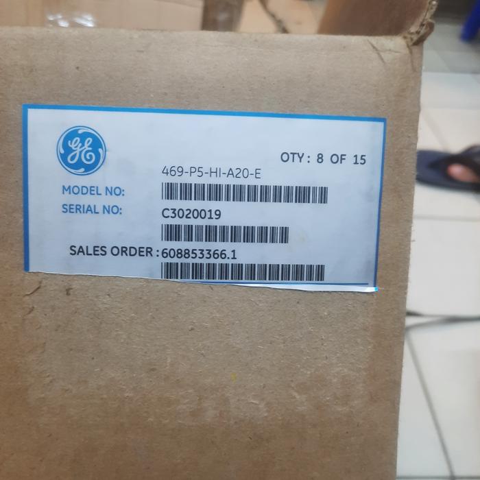 Jual GE MULTILIN 469-P5-HI-A20-E MOTOR MANAGEMENT RELAY - Jakarta Barat ...