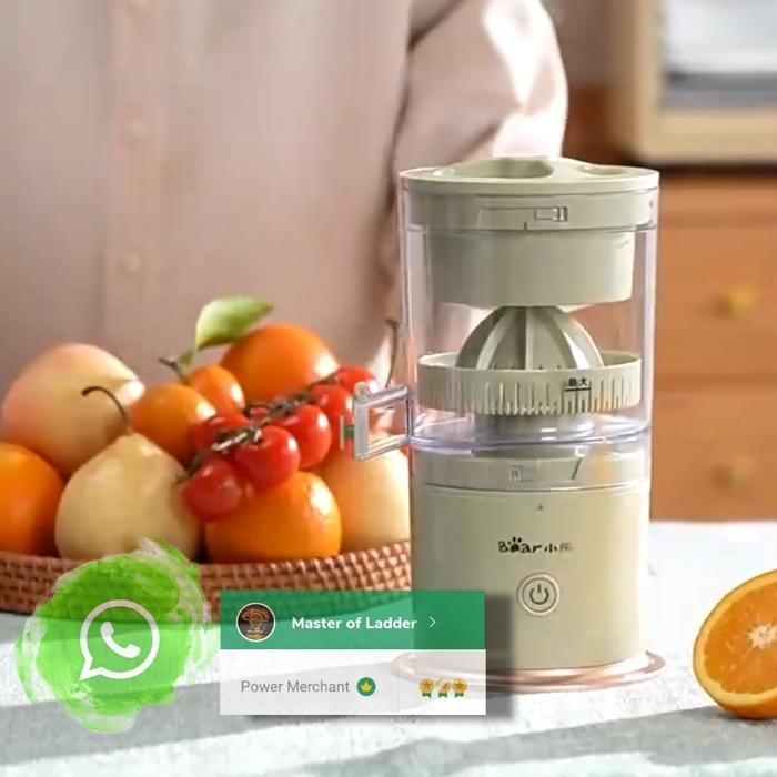 Jual Citrus Juicer Electric 400ml BEAR Perasan Pemeras Jeruk/Lemon ...
