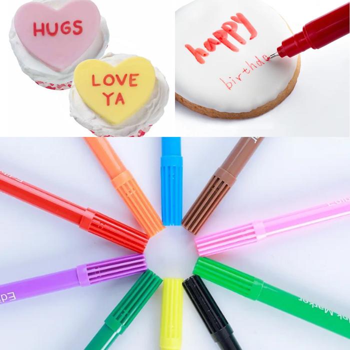 Jual Eltamart Edible Food Pen Spidol Pulpen Warna Tulis Kue Bisa ...