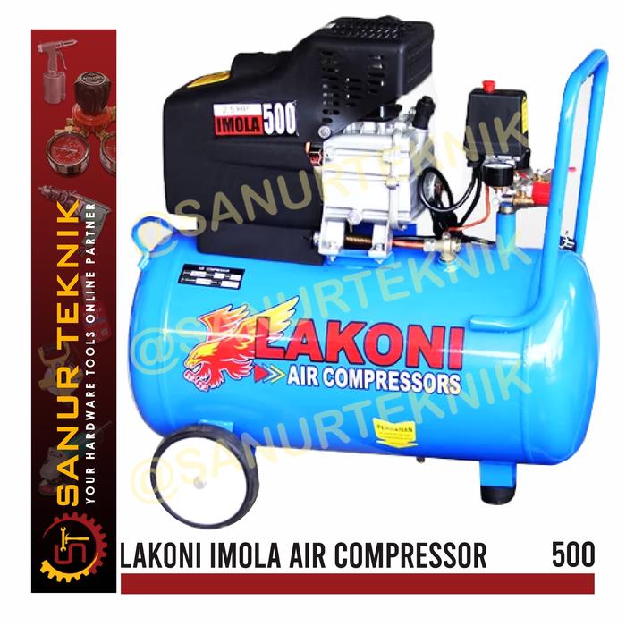 Jual LAKONI IMOLA 500 Air Compressor Oil Direct Driven 2.5 HP (2.5HP ...