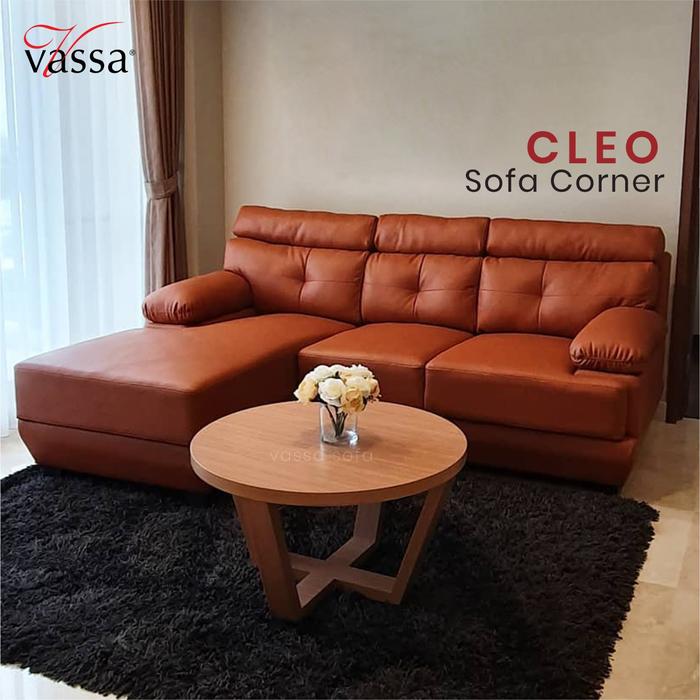 Promo Sofa Sudut Corner Sofa L Cleo By Vassa Sofa Cicil 0% 3x - Kab. Bogor - Vassa Sofa & Home ...