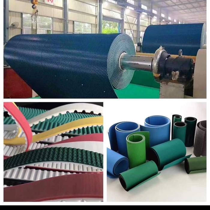 Jual conveyor belt, modular belt, table top chain rubber belt spare ...