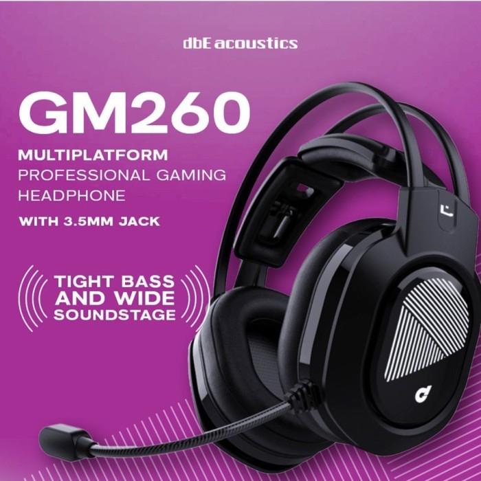 Jual DBE GM260 Gaming Headset with Jack 3.5 mm Multiplatform AUX 3.5mm ...