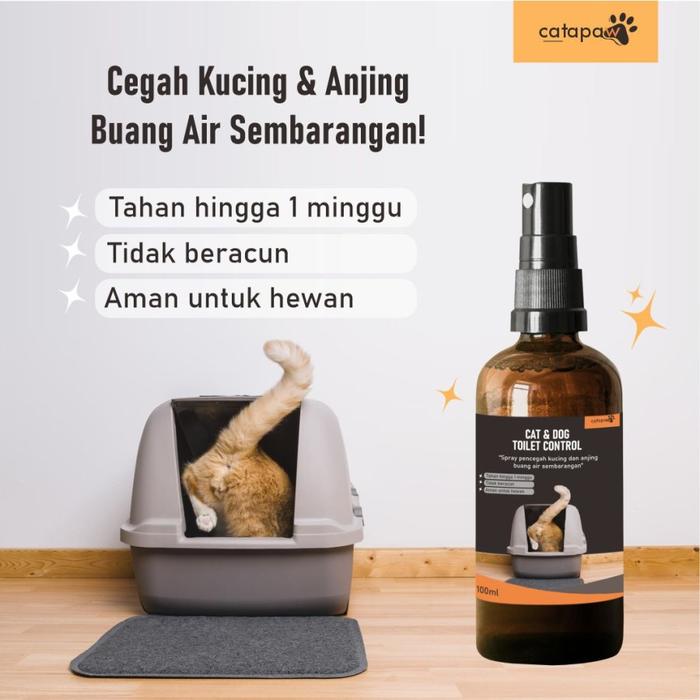 Jual CATAPAW Spray Pencegah Kucing Anjing Berak Sembarangan Potty ...