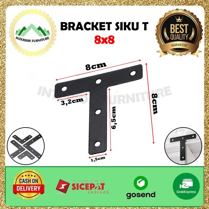 Jual Frame Siku T Stainless / Konektor Connector sambungan rata 4 x 4 ...