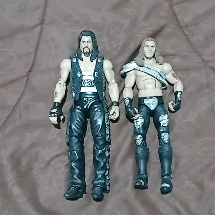 Jual wwe wwf smackdown aew shawn& diesel elite action figure - Kota ...
