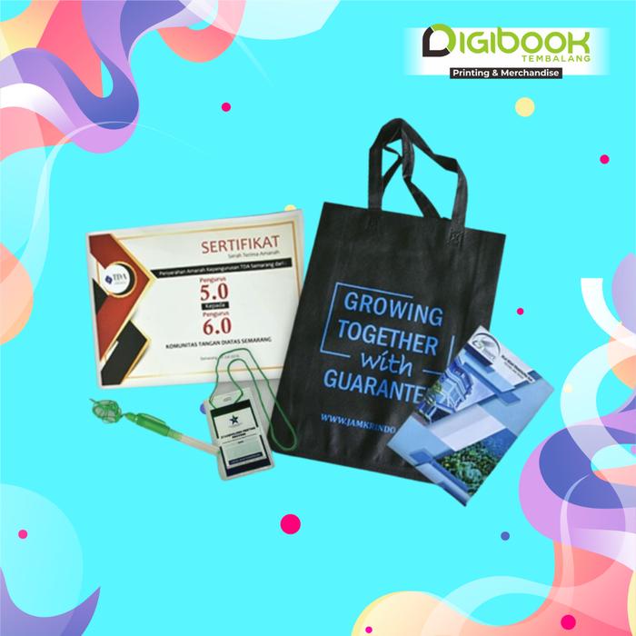 Jual Paket Seminar Kit Isi 5 -Tas, Pulpen, Notebook, Cocard, Sertifikat ...