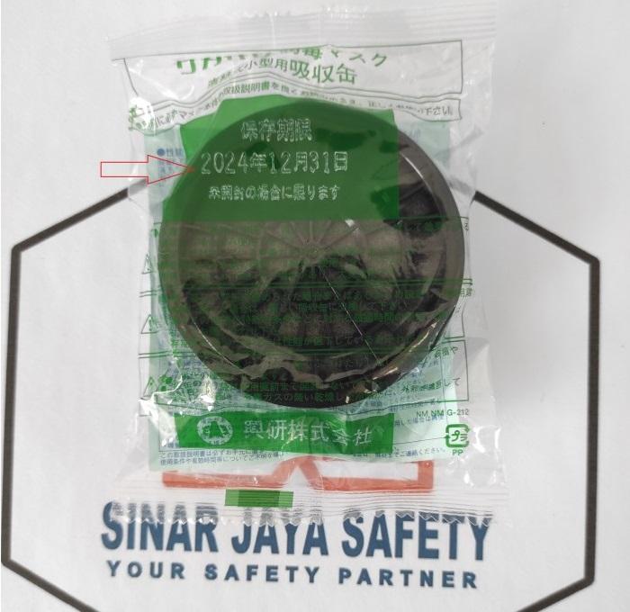 Jual Masker Koken Filter KGC-10 (C) cartridge for Organic gas absorption - Kab. Bekasi - Toko ...