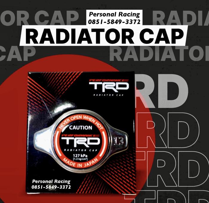 Jual TRD original Cap Tutup Radiator Fortuner Innova Reborn 2KD 1KD 1GD ...