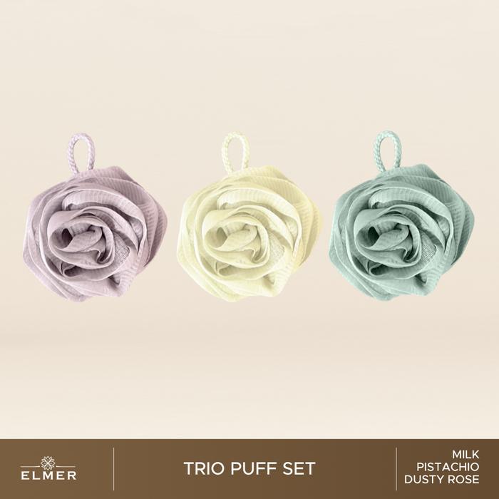 Promo Trio Puff Set - Kab. Tangerang - ELMER Soaps & Gifts | Tokopedia