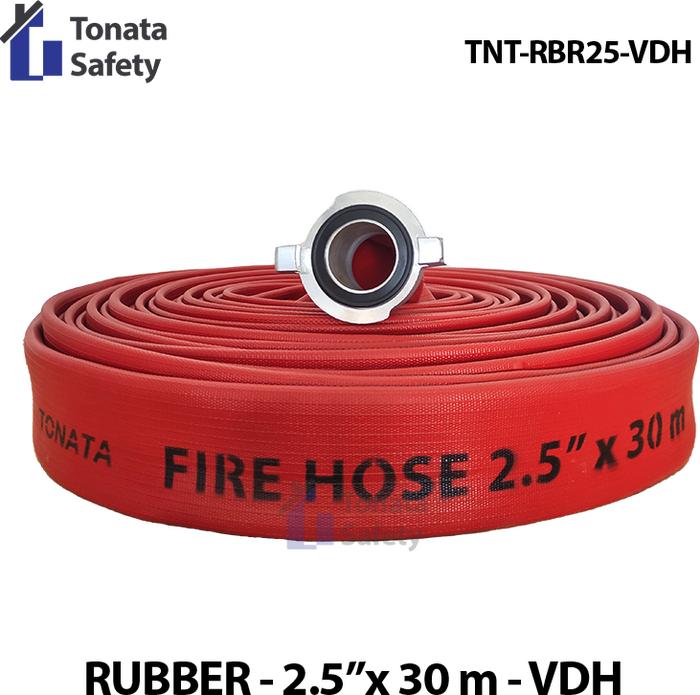 Promo Fire Hose Rubber VDH Tonata 2.5" x 30m / Selang Pemadam 30 m ...