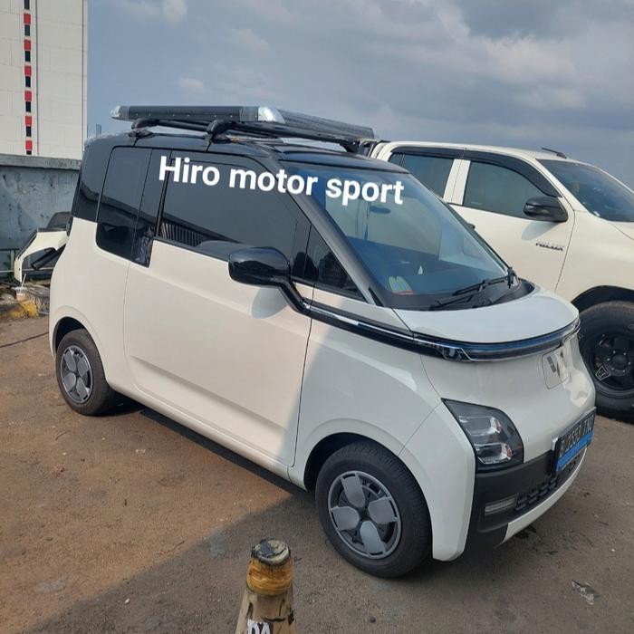 Jual paket roof rack k1 dan cross bar otorack wuling air ev - Jakarta ...