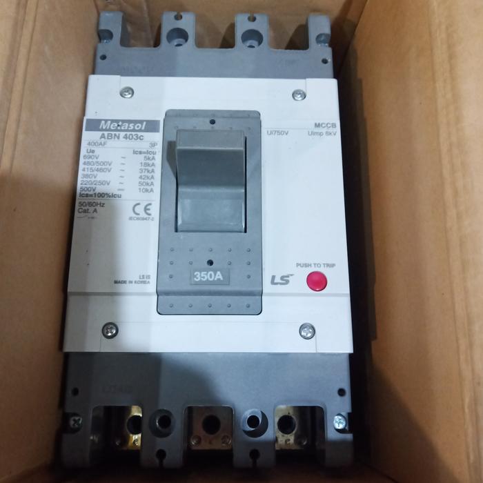 Jual Mccb LS metasol ABN 403c 3P 350A - Jakarta Pusat - ARFAELECTRIC | Tokopedia