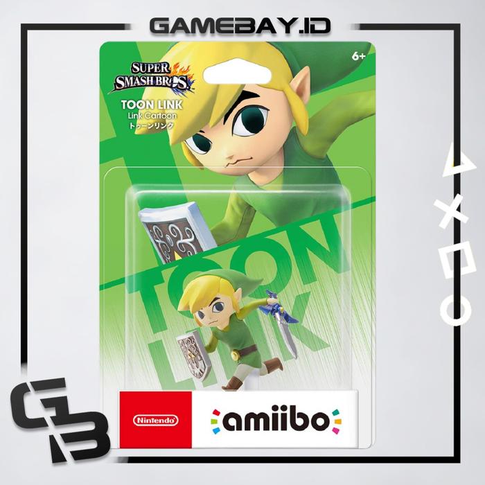 Promo Amiibo Toon Link Wind Waker The Legend Of Zelda Super Smash Bros ...