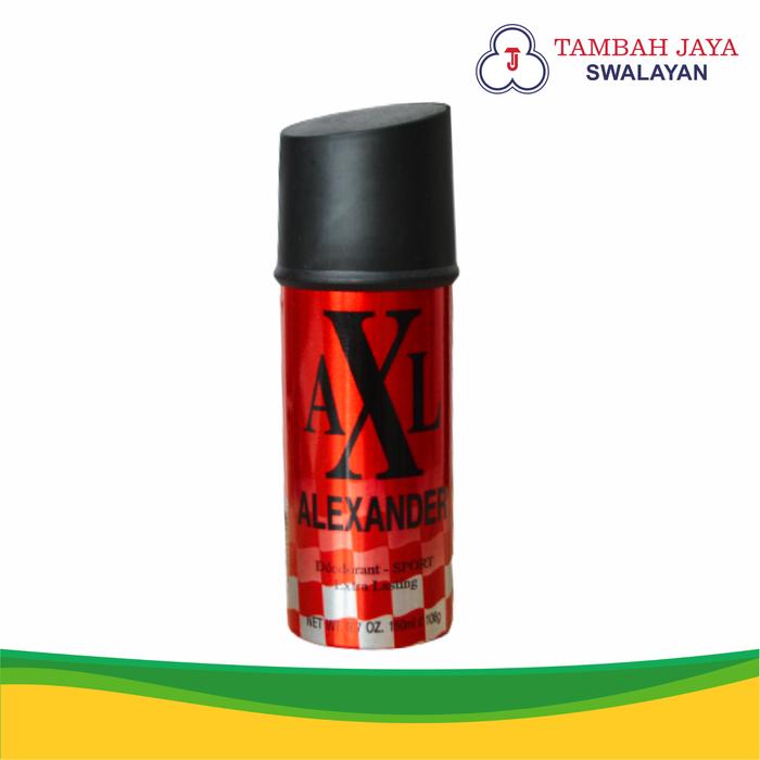 Jual AXL Alexander Deodorant Spray Merah 150ml - Kota Surabaya - Tambah ...
