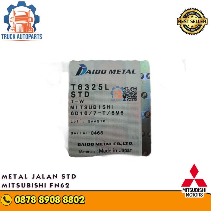 Jual Metal Jalan STD Mitsubishi Fuso FN62 Engine 6M60 Daido Jepang ...