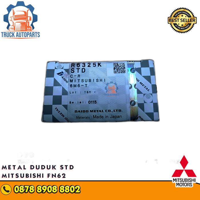 Jual Metal Duduk STD Mitsubishi Fuso FN62 Engine 6M60 Daido Jepang ...
