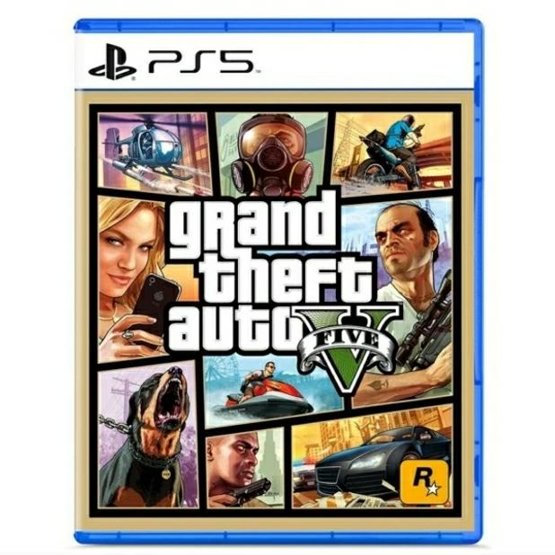 Jual kaset ps5 gta 5/ grand theft auto 5 ps5/ cd game playstation gta 5 - Jakarta Barat ...