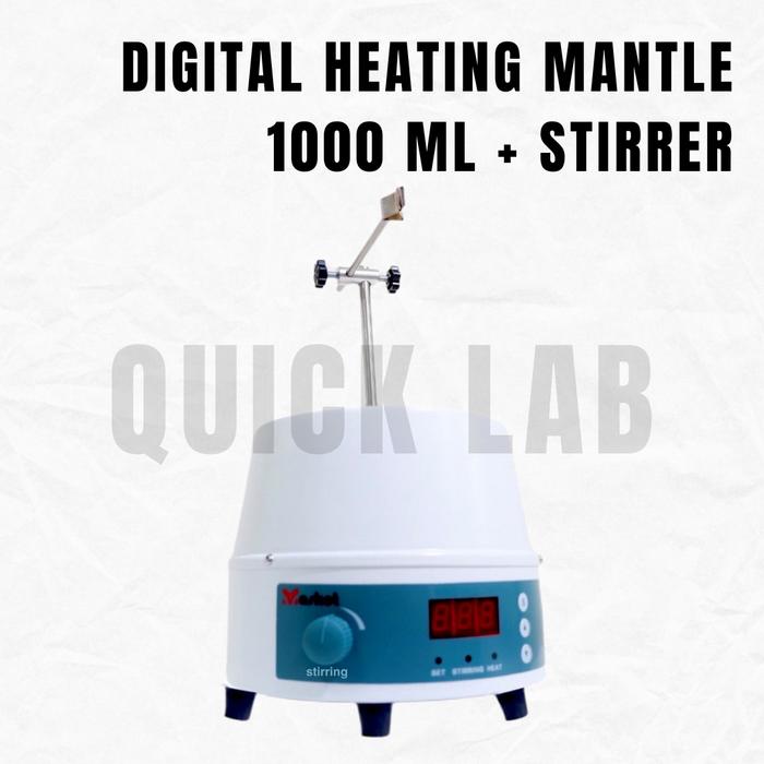 Jual Digital Heating Mantle 1000 ML Plus Stirrer - DHM 1000 S - Jakarta Barat - Quick Laboratory ...