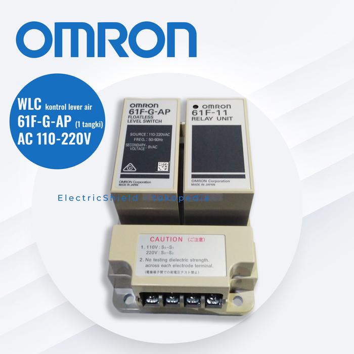 Jual Kontrol Level Air - WLC Omron 61F-G-AP 1 Tangki AC 110-220V ...