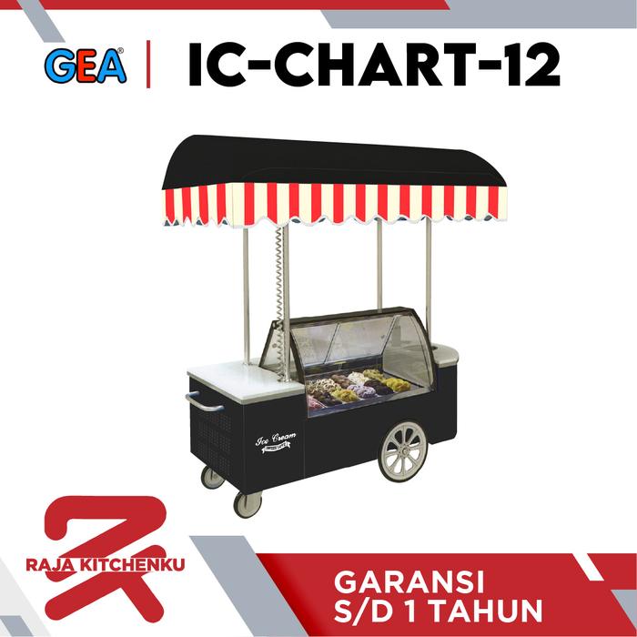 Jual GEA GELATO SHOWCASE ( FAN COOLING) IC-CHART-12/ ICCHART12 /IC CHART 12 - Jakarta Pusat ...