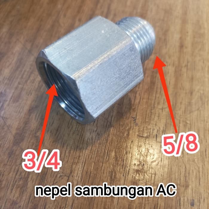 Jual nepel AC 5/8 male X 3/4 female - Jakarta Pusat - sinar tehnik maju ...