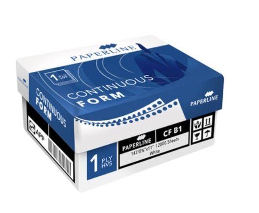 Jual Continuous Form CF Kertas Komputer B1 Paperline 14 7/8 x 11 inch 1 ...