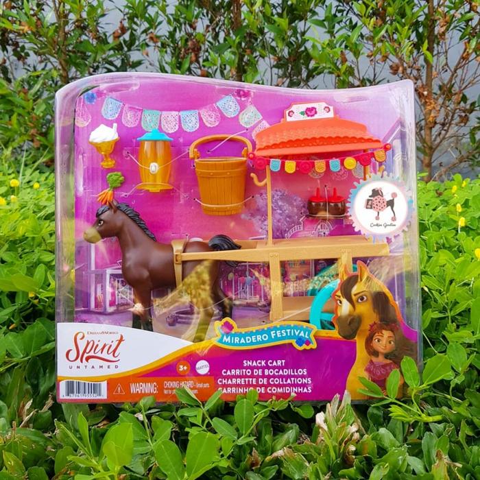 Jual DreamWorks Spirit Untamed Miradero Festival Snack Cart Playset ...