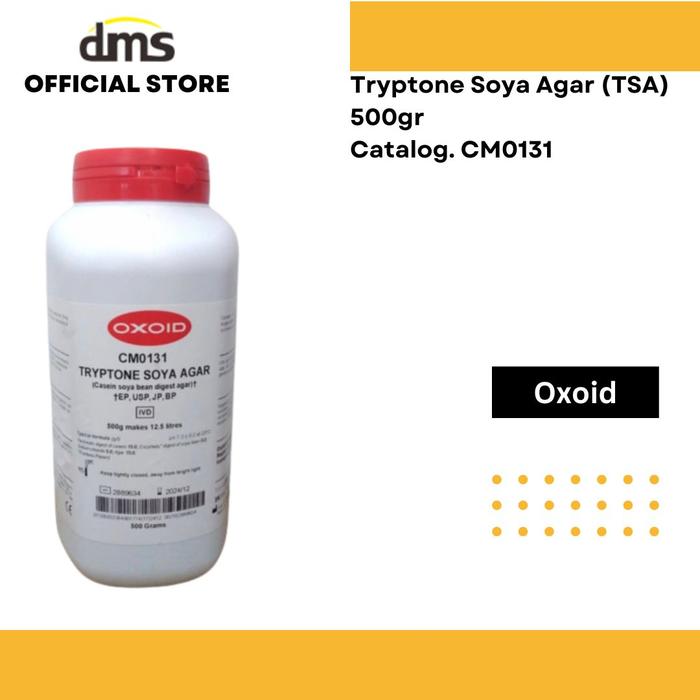 Jual Trypton soya agar oxoid media (tsa) 500g - Kab. Sidoarjo - DMSLab ...