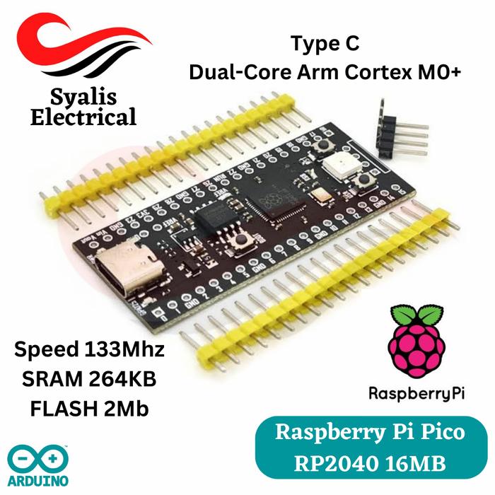 Jual Raspberry Pi RP2040 Pico Microcontrol - Kota Bandung - Syalis ...