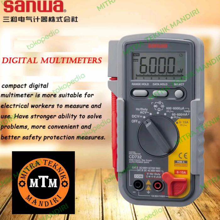 Jual ALAT UKUR DIGITAL MULTIMETER HIGH SPEED SANWA - Jakarta Selatan ...