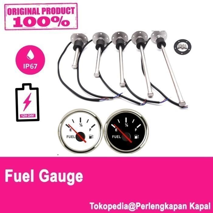 Jual Fuel Gauge / Fuel Indicator + Sensor 150cm PROMARINE/ Indikator ...