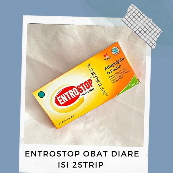 Jual ENTROSTOP OBAT DIARE BOX ISI 20 TABLET - Kota Bandung ...