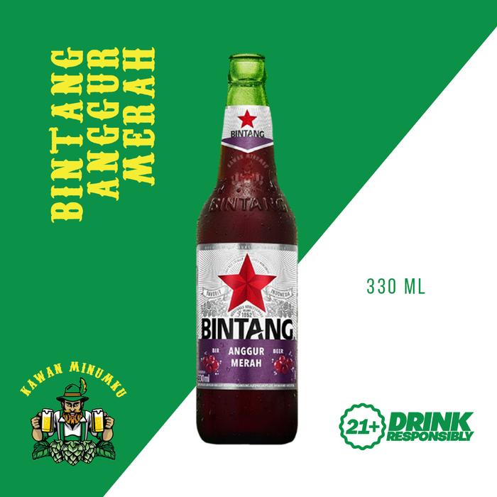 Jual Bintang Anggur Merah Botol 330ml - Kota Bekasi - Kawan Minumku ...