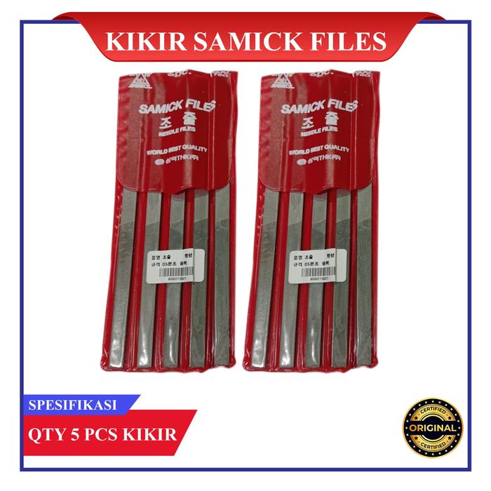 Jual Kikir Samick File/Needle File Set Isi 5 Pcs Original - Kab. Bekasi - zeuscomponentindonesia ...