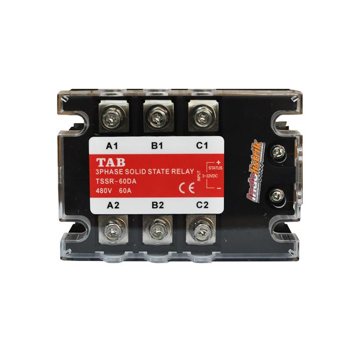 Jual Solid State Relay 3 Phase DC-AC TSSR-60DA TAB - SSR60DA - 60DA ...