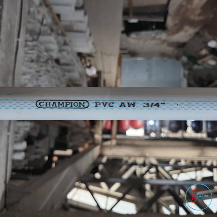 Jual Pipa PVC 3/4 inch Champion (AW) per batang MURAH kualitas mirip ...