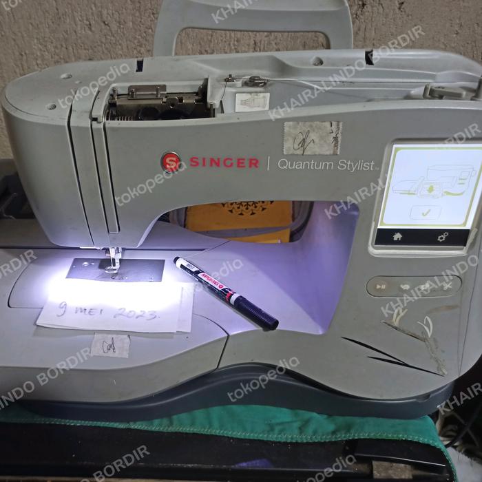 Jual Singer EM200 Embroidery Mesin Bordir Portable bekas - Kab. Garut - KHAIRALINDO BORDIR ...