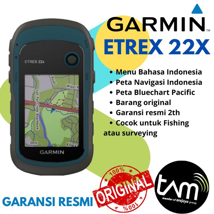 Jual Garmin Etrex 22X GPS Hiking & Tracking / Original Garansi Resmi ...