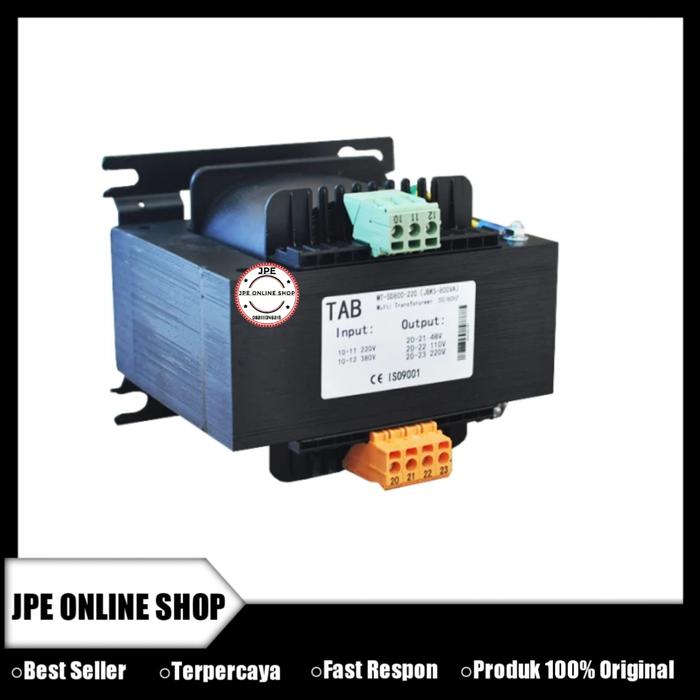 Jual Trafo Step Down 800VA Output 220V/110V/48V Multi Trafo Step Down ...