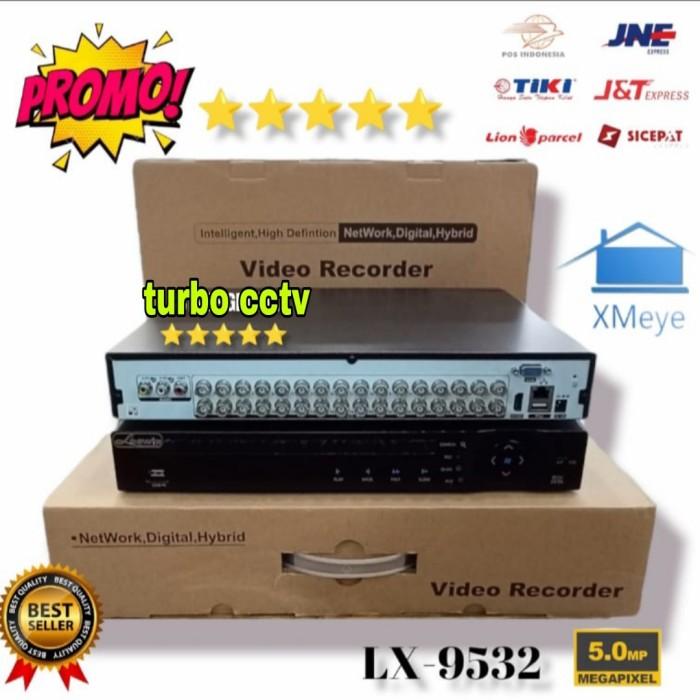 Jual DVR/XVR XMEYE 32CH / 32 CHANNEL 5in 1 + 2 SLOT HDD GARANSI 1TH ...